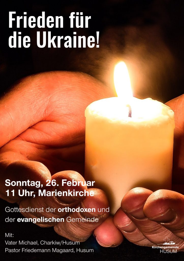 Frieden für die Ukraine – Kirchengemeinde Husum
